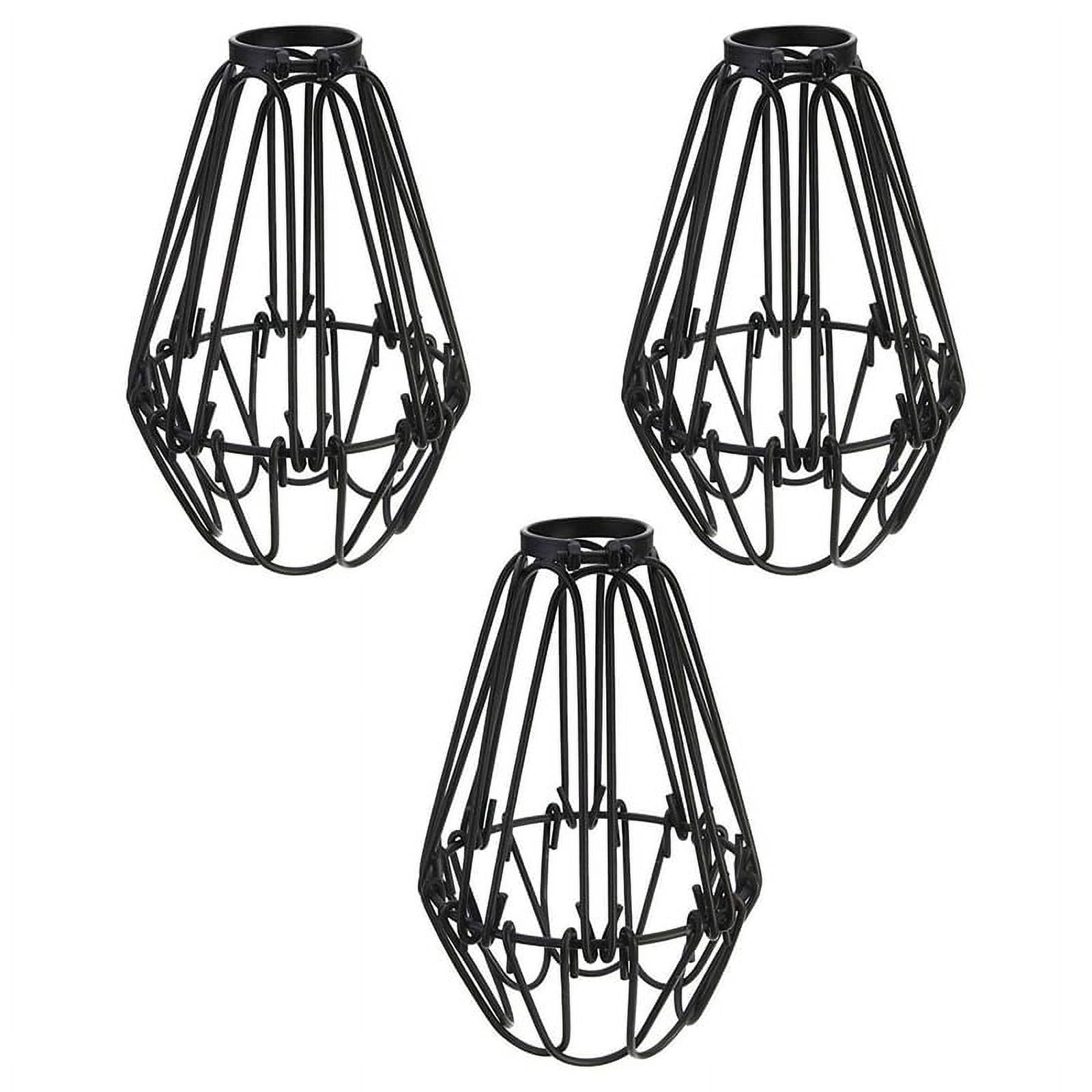 3 Pcs Iron Bulb Guard Lamp Cage, Ceiling Fan and Light Bulb Covers ...