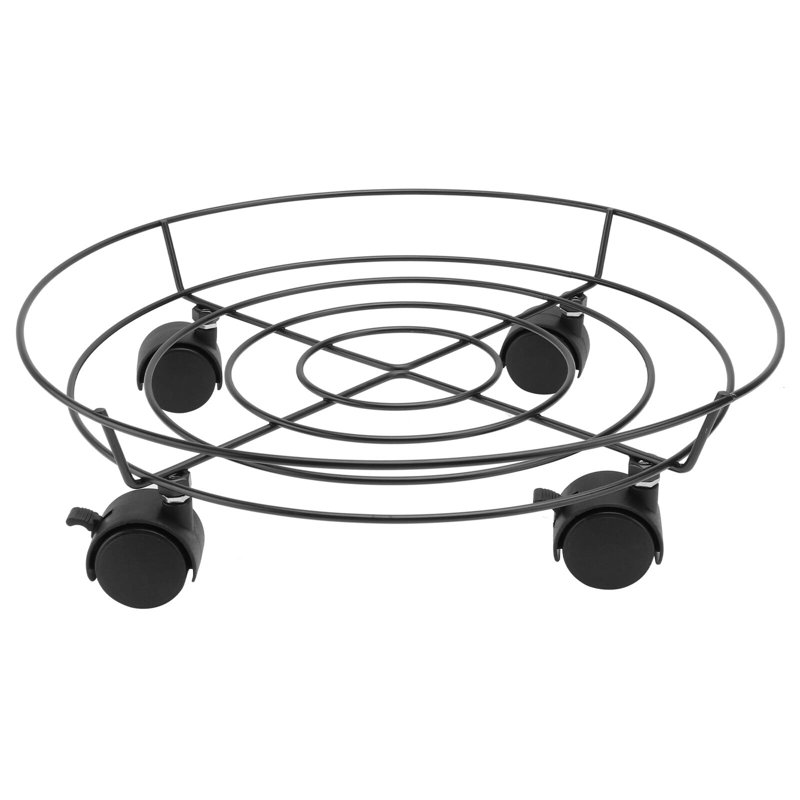 3 Pcs Iron Caster Plant Stand Rack Wheel Moving Flower Pot Casters ...