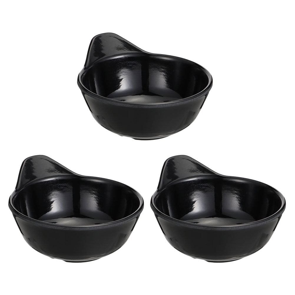 3 Pcs Japanese Tableware Hot Pot Dip Bowl Melamine Dinnerware Sauce ...