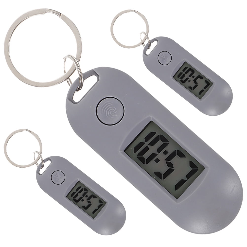 3 Pcs Key Chain Watch Fob Keychain Watches for Students Digital ...