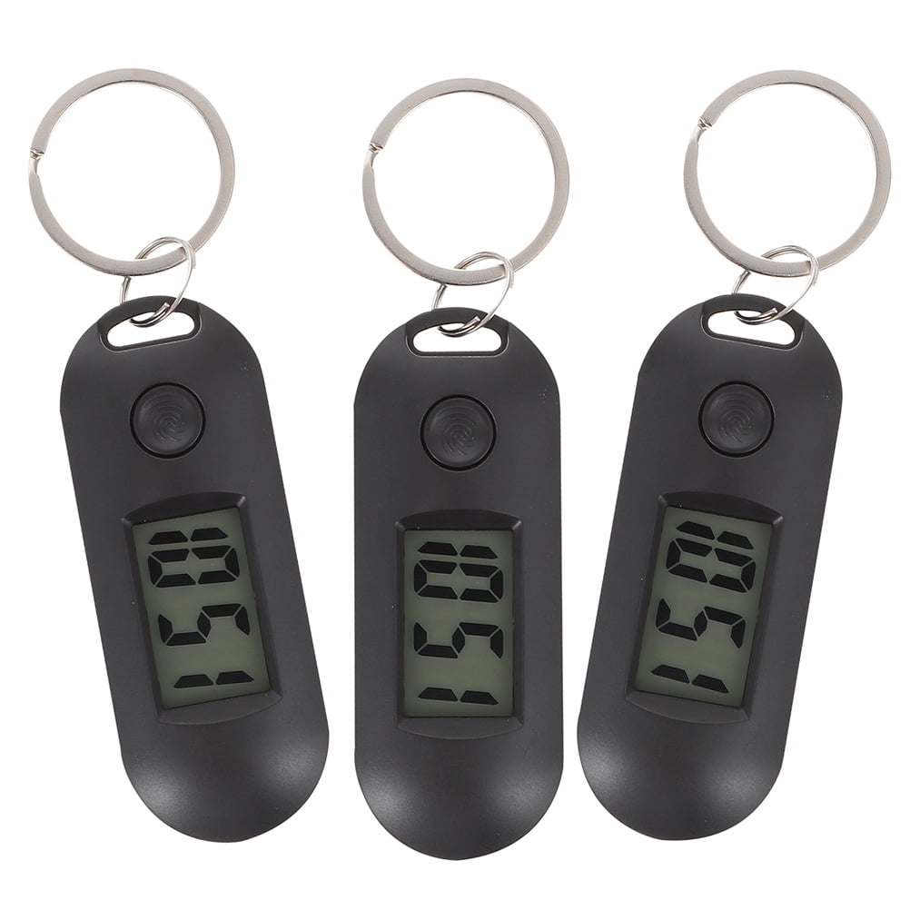 3 Pcs Key Chain Watch Fob Students Chains Digital Pocket Hanging ...