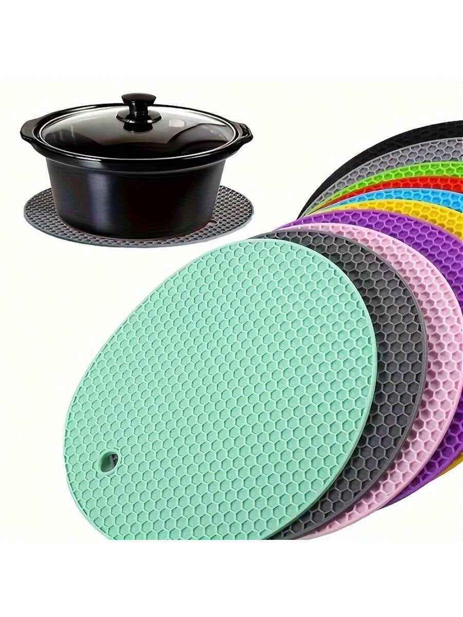 3 Pcs Kitchen Anti-Scald Insulation Pads - High Temp Resistant Solid ...