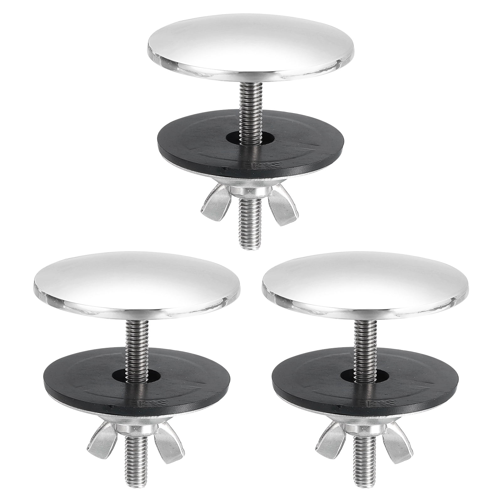 3 Pcs Kitchen Sink Hole Cover, 2 Inch Sink Sprayer Hole Plug, Zinc ...