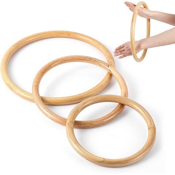 3 Pcs Kung Fu Ring Wing Chun 7, 9, 11 Inches Wing Chun Training ...