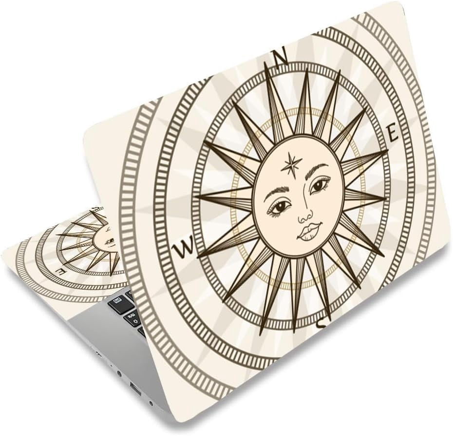 3 Pcs Laptop Skin Sticker Decals Mandala Universal Vinyl Reusable Skin ...