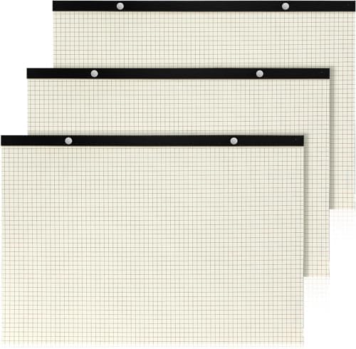3 Pcs Large Engineering Graph Paper Grid Graph Paper Pad Giant Drafting ...