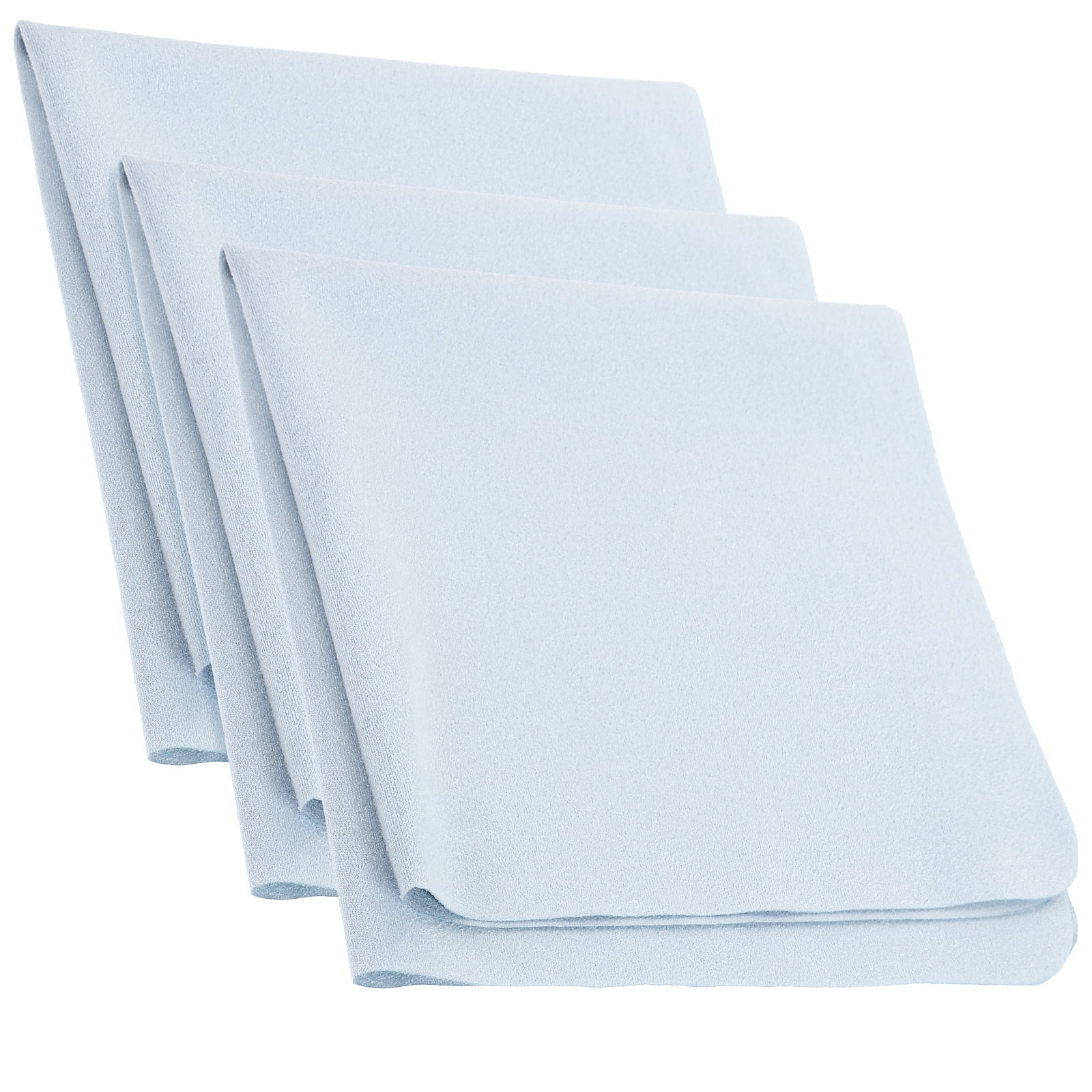 3 Pcs Large Glasses Cloth Lens Cleaning Cloths for Eyeglasses Reusable ...