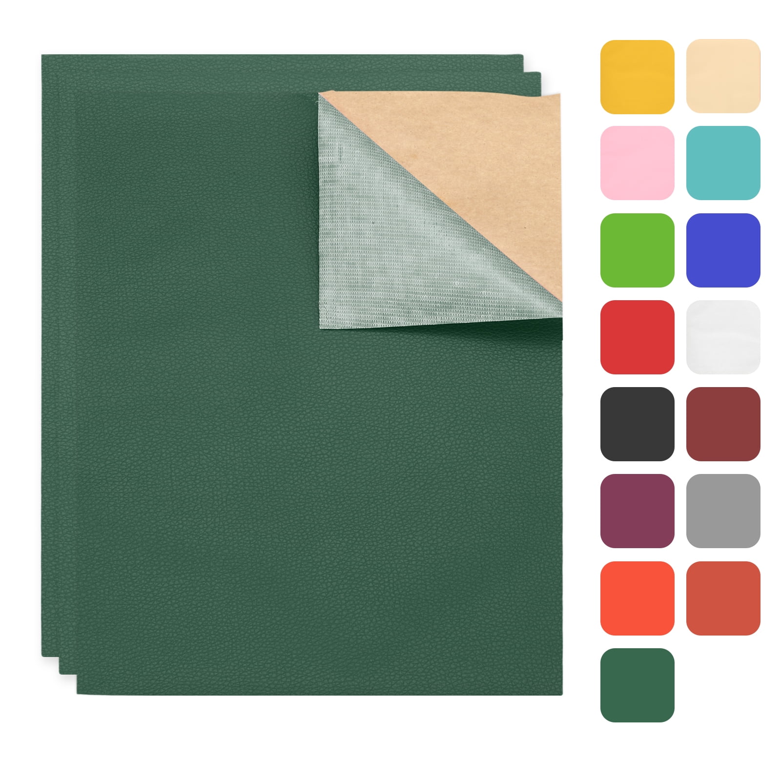 3 Pcs Leather Repair Patch 10"x12" Self-Adhesive Leather Vinyl Repair ...