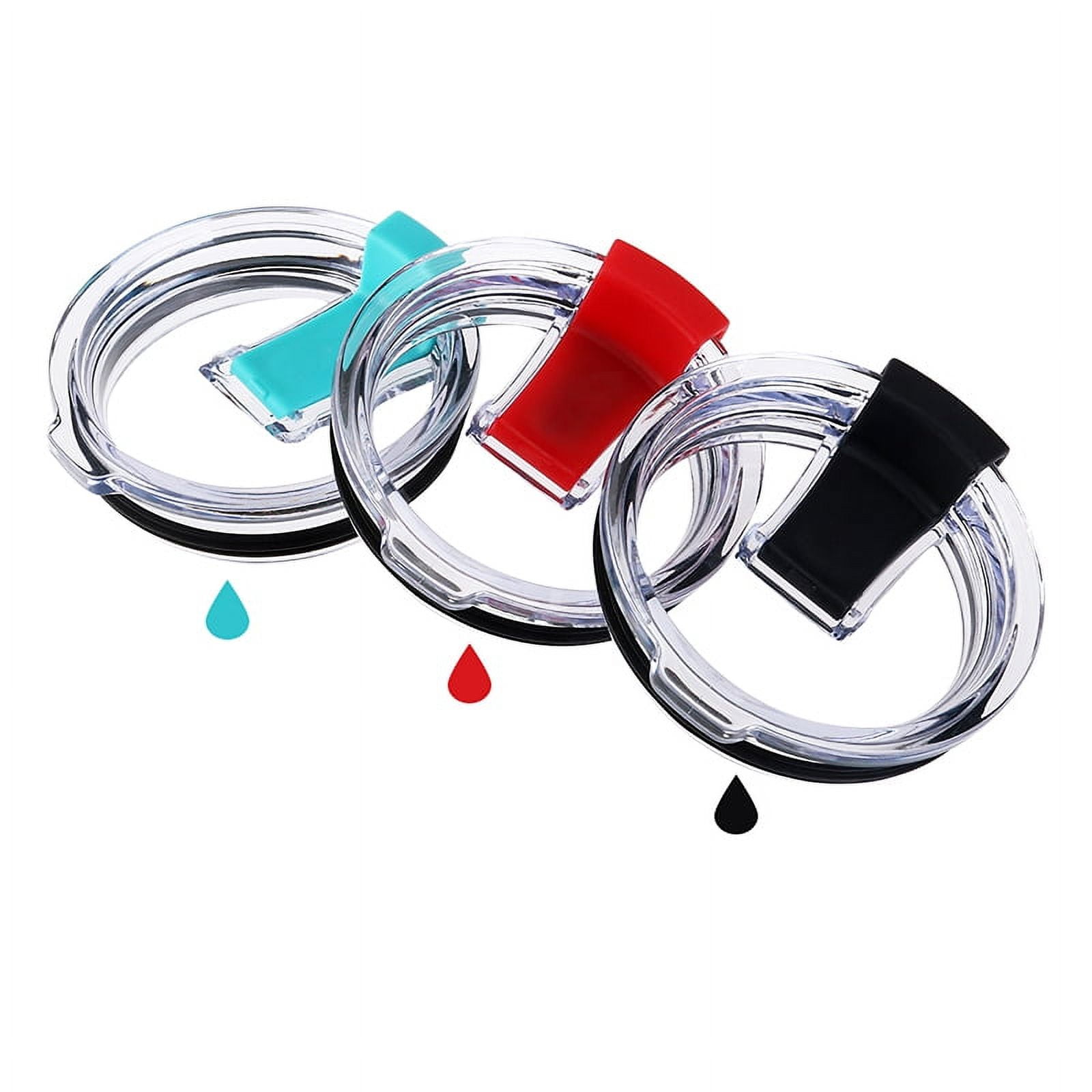 3 Pcs Lids Glass Toothpaste Dispenser Saline Solution for Piercings ...