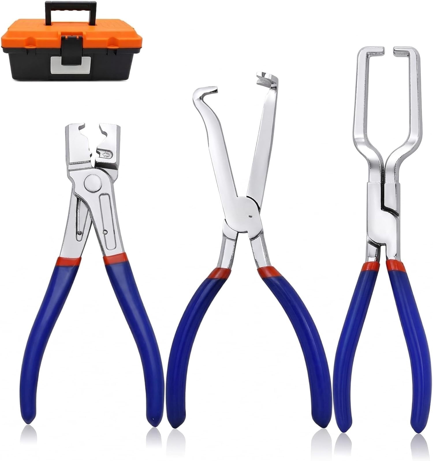 3-Pcs Line Disconnect & Clic-R Hose Clamp Plier Set, 9" Filter + Clic-R ...