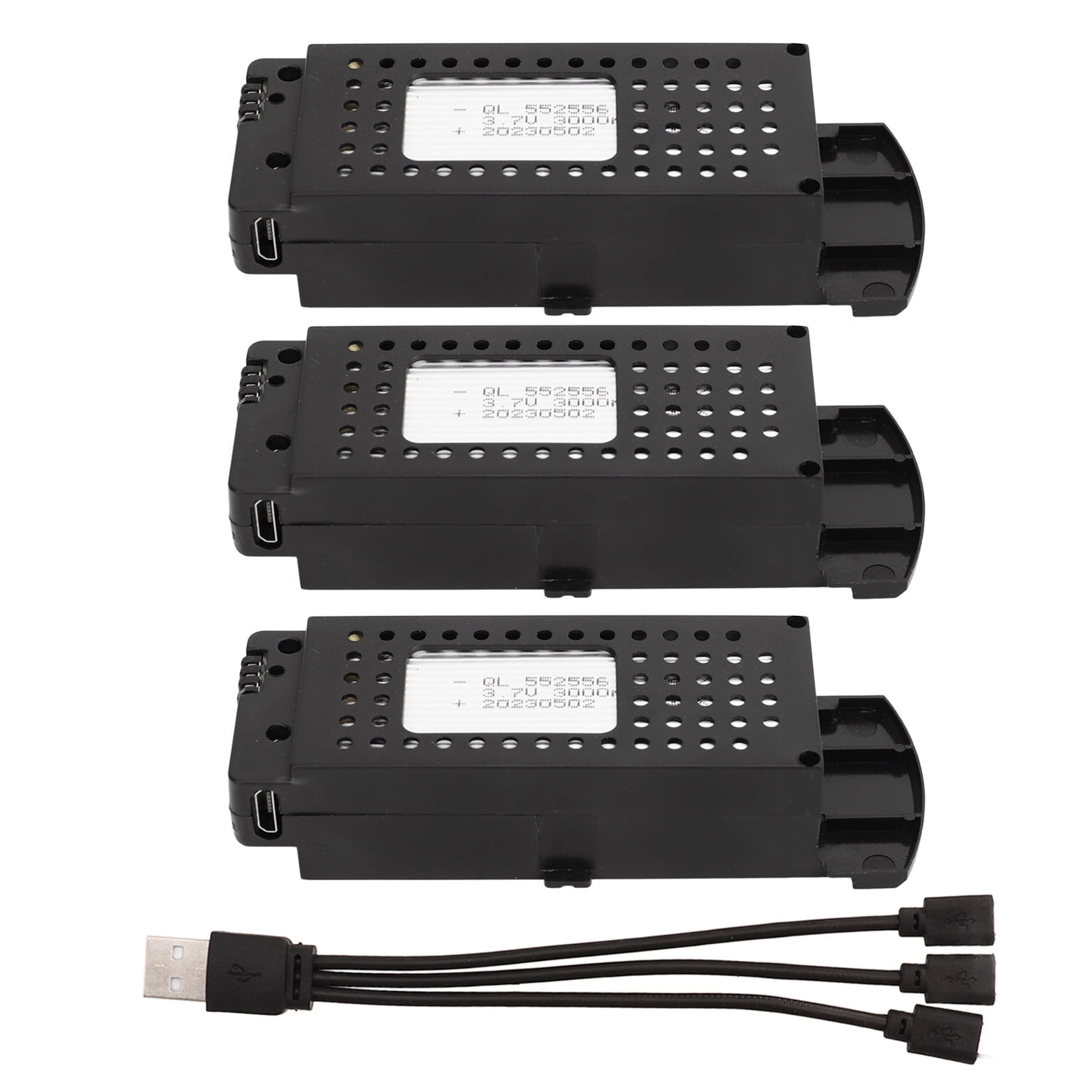 3 Pcs Lithium Battery for Remote Control Aircraft 3000mAh RC Aircraft ...