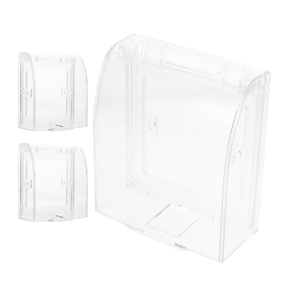 3pcs Socket Covers Baby Proof Outlet Guard Child Safety Switch Cover ...