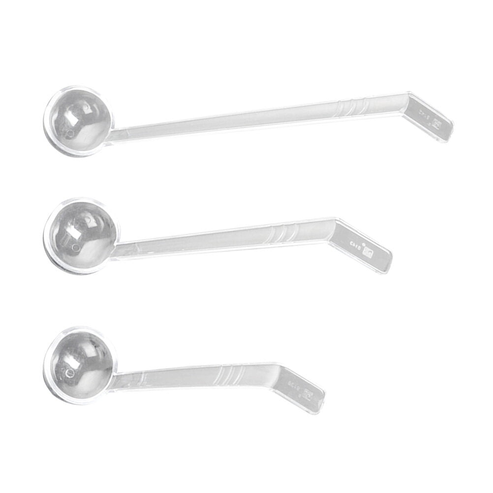 Raindrops Kitchenware Ladle Set of 3 Long Handle PC Material Silver ...
