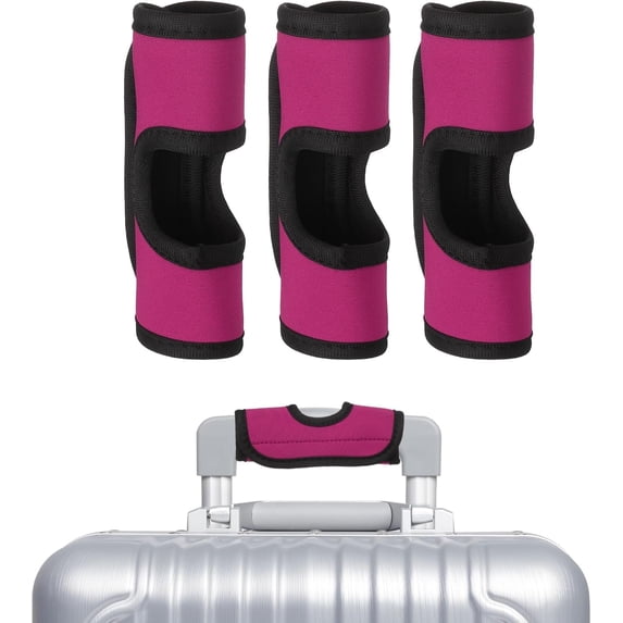 3 Pcs Luggage Handle Wrap, Hollow Neoprene Handbag Grip Cover Protector ...