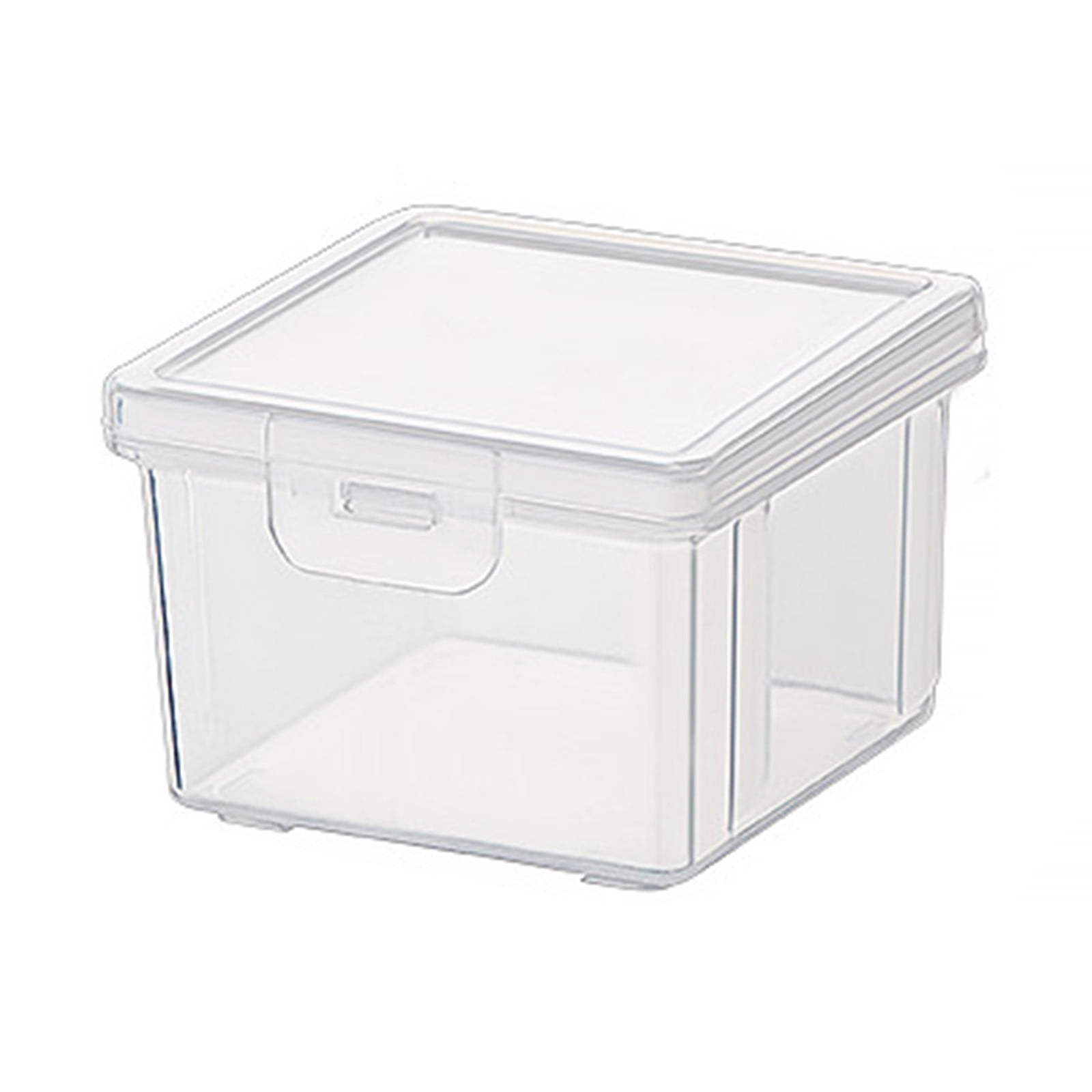 3 Pcs Magnetic Spice Organizer Box - 4 Compartment Clear Plastic ...