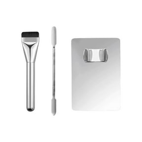 A2ZSCILAB SET of 3 Makeup Spatulas, Stainless Steel Cosmetic Stirring ...