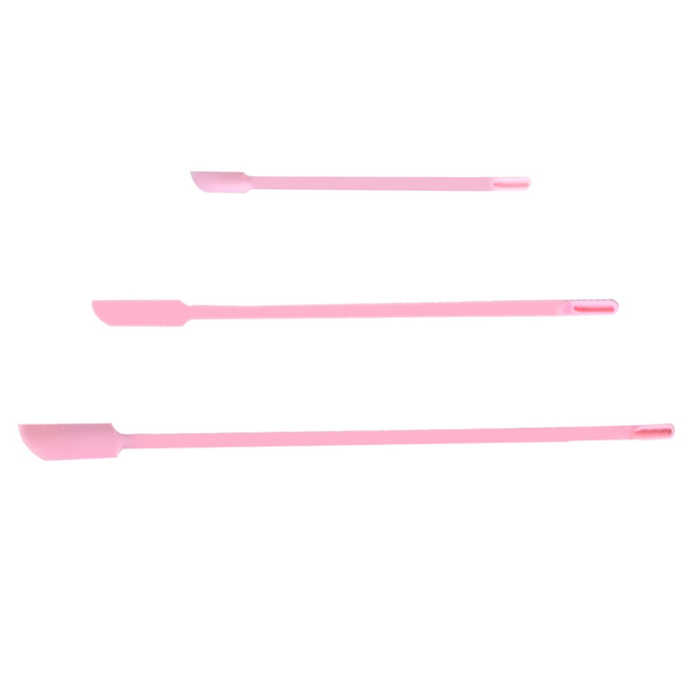 3 Pcs Mini Silicone Makeup Spatulas for Cosmetics Skincare Lipstick ...