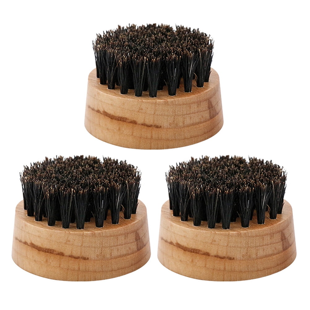 3 Pcs Male Beard Care Tool Boar Bristle Catcher Growth Kit Shaper Man ...