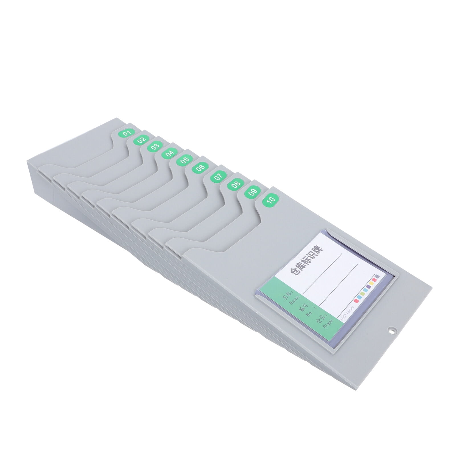 3 Pcs Material Card Holder Multi-grid Cards Board Reusable Storage ...