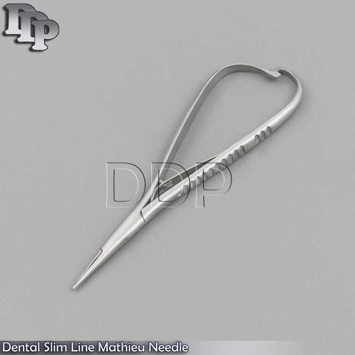 3 Pcs Mathieu Slim Line Needle Holder Forceps Ligature Narrow Tip Plier ...