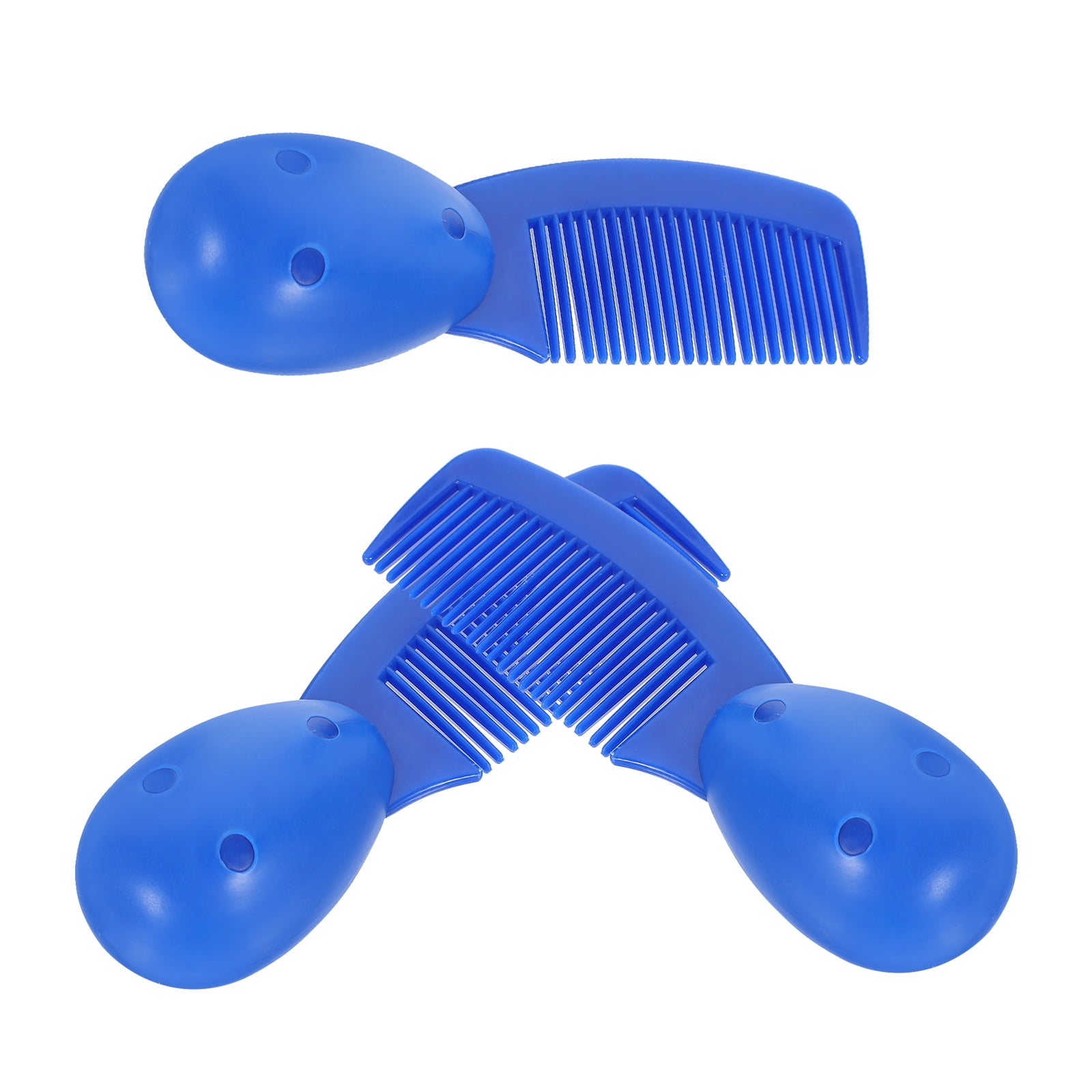3 Pcs Men Comb Combs for Curly Hair Prison Mini Short Plastic Man ...