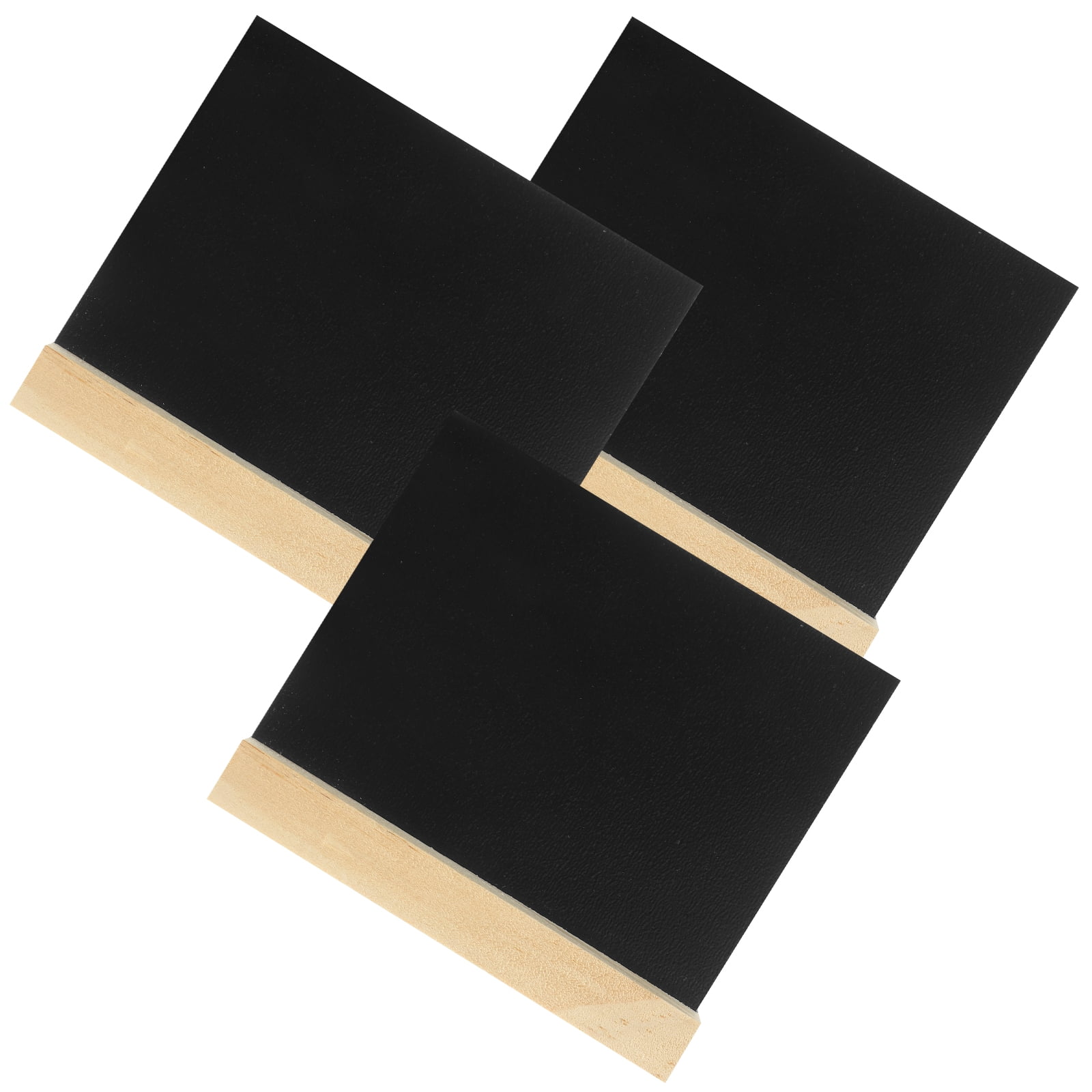 3 Pcs Message Writing Wooden Small Blackboard Party Table Decoration ...
