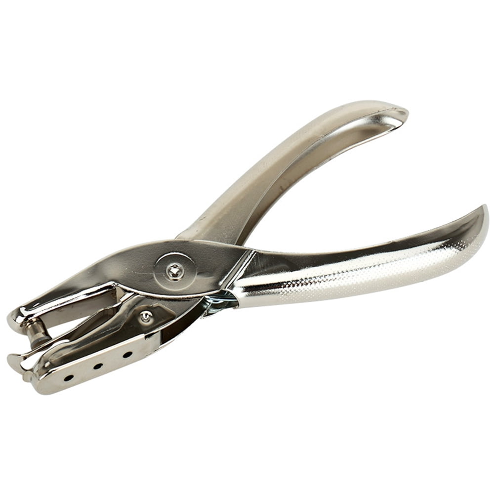 3 Pcs Metal Single Hole Punch Paper Puncher Heavy Duty Hole Puncher ...