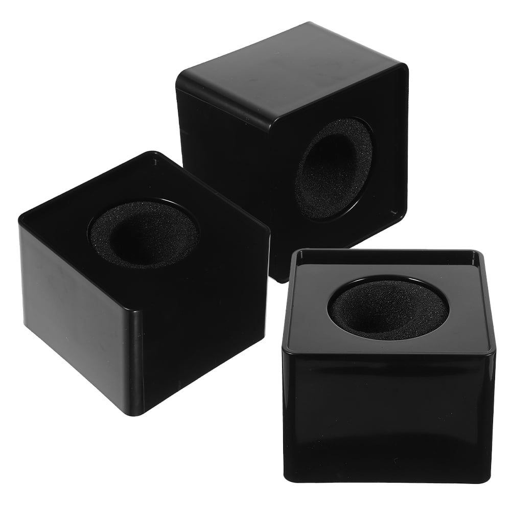 3 Pcs Mic Station Logo Boom Stand Holder Microphone - Walmart.com