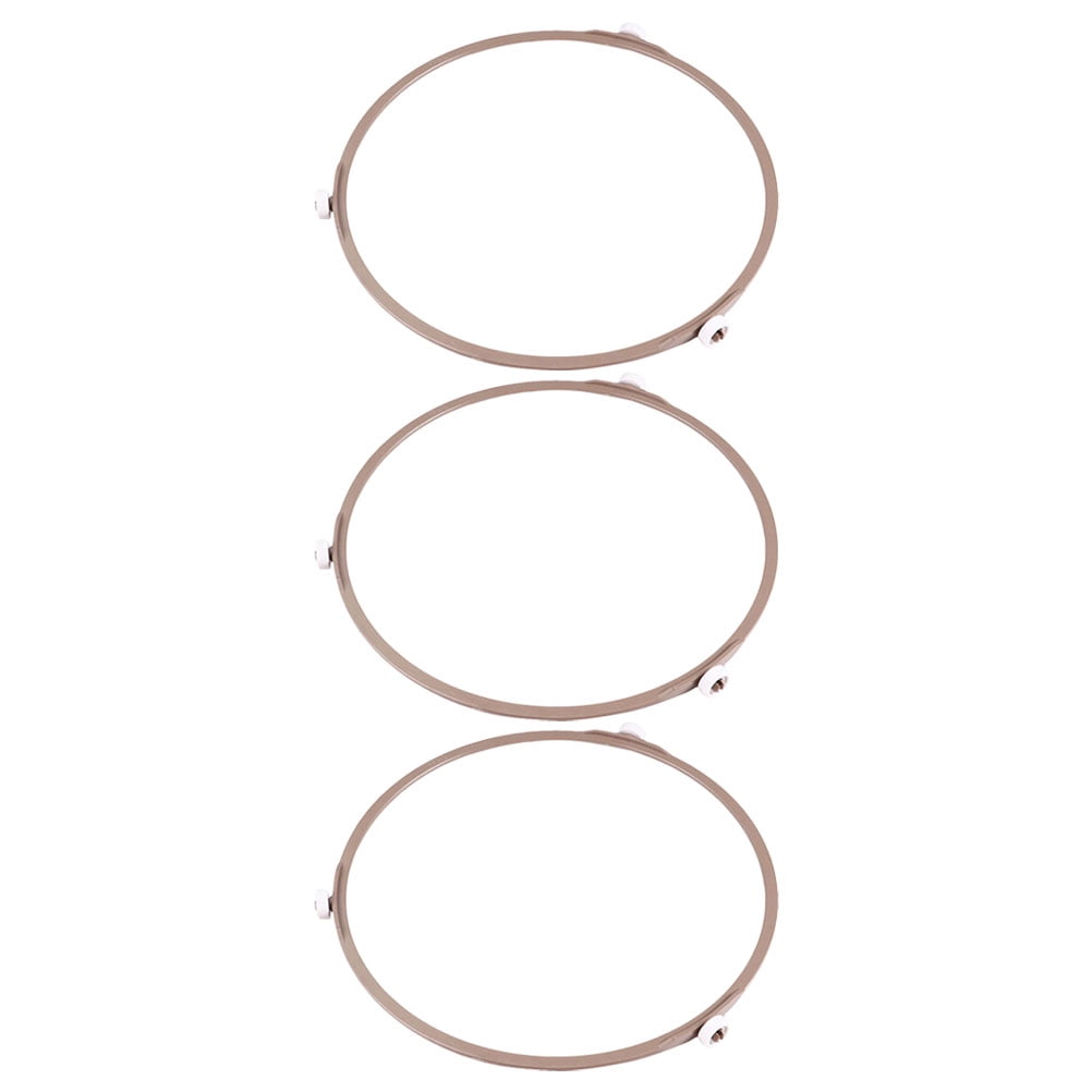3 Pcs Microwave Accessories Turntable Bracket Rings Microwaves Support ...