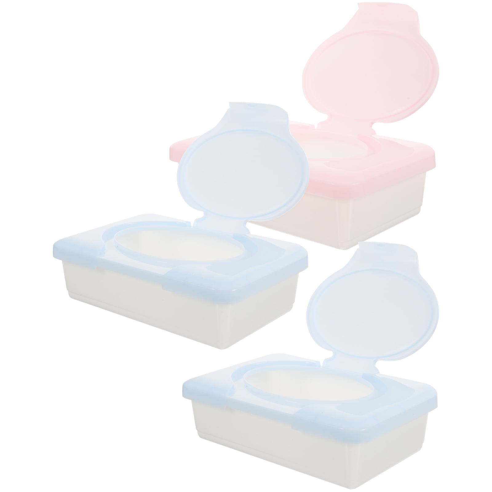 3 Pcs Mini Baby Wipes Box Customized Low Wet Plastic Pp 3pcs Napkin ...