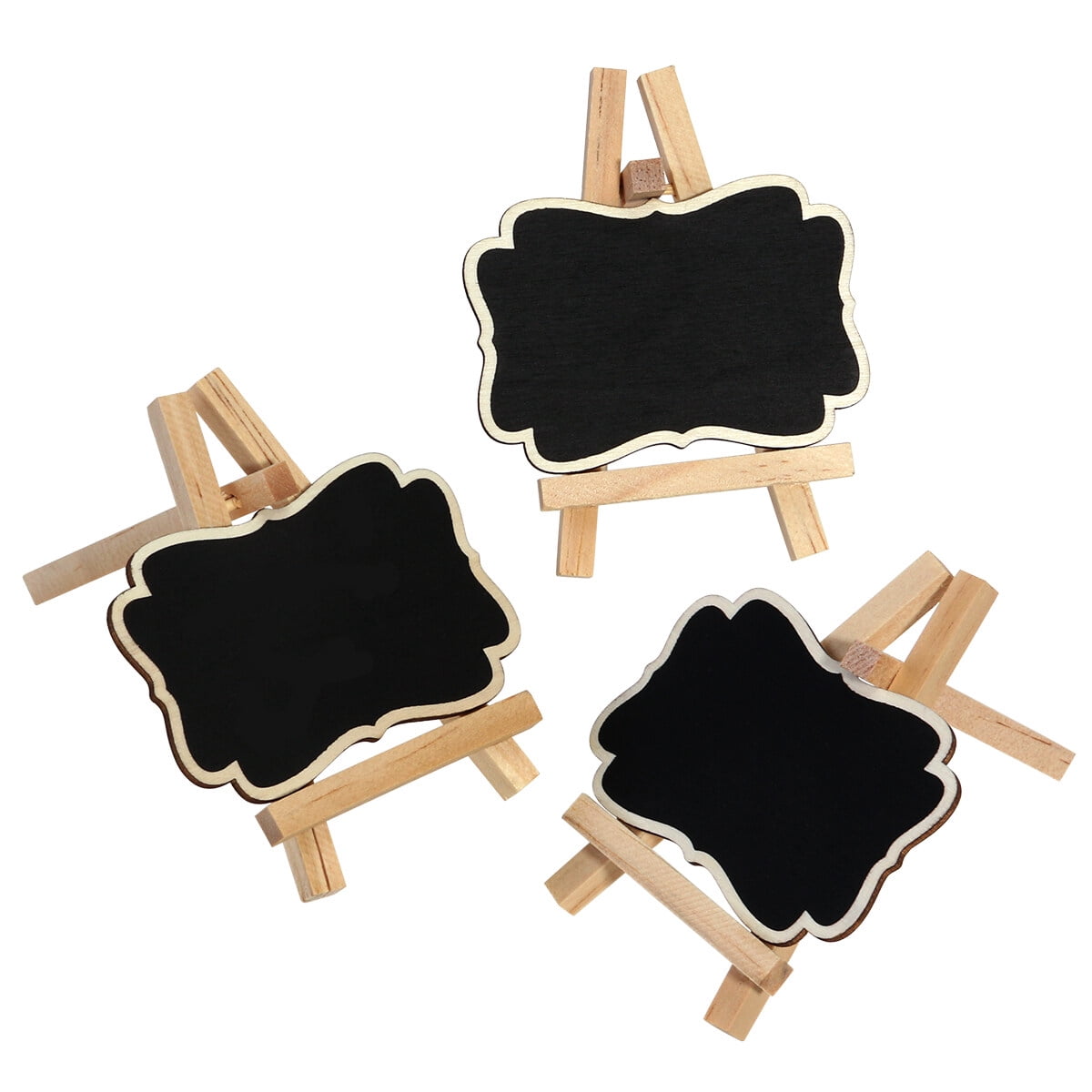 3 Pcs Mini Chalkboard Signs for Food Dining Table Seating Chart Labels ...