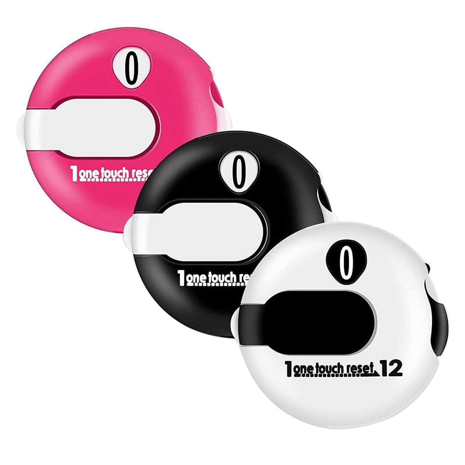 3 Pcs Mini Golf Score Counter Stroke with One Reset Shot Putt Indicator ...