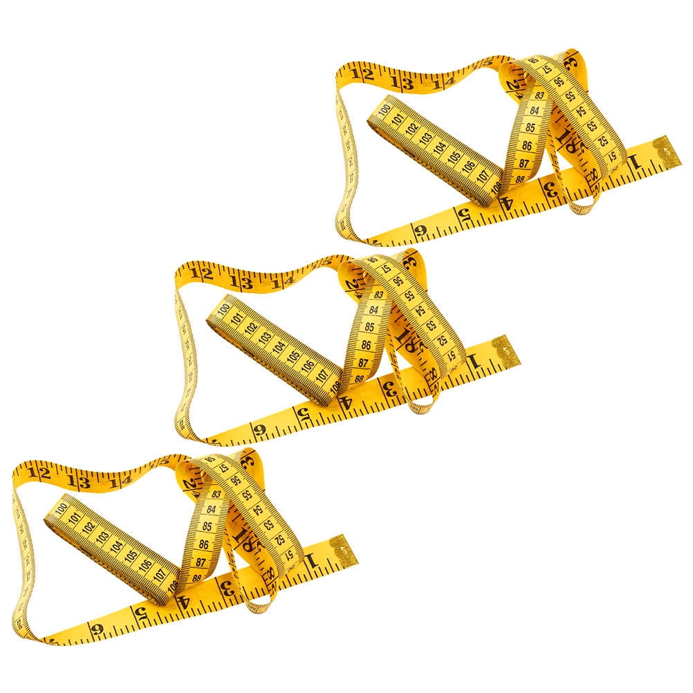 Yellow Flexible Tape Measure for Home Use Made of Synthetic Material ...