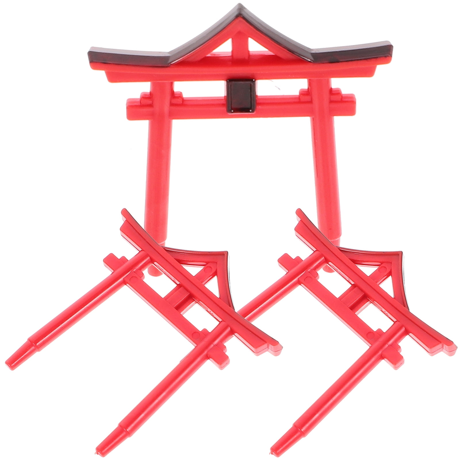 3 Pcs Mini Torii Decoration Fish Tank Decorations Aquarium Landscape ...