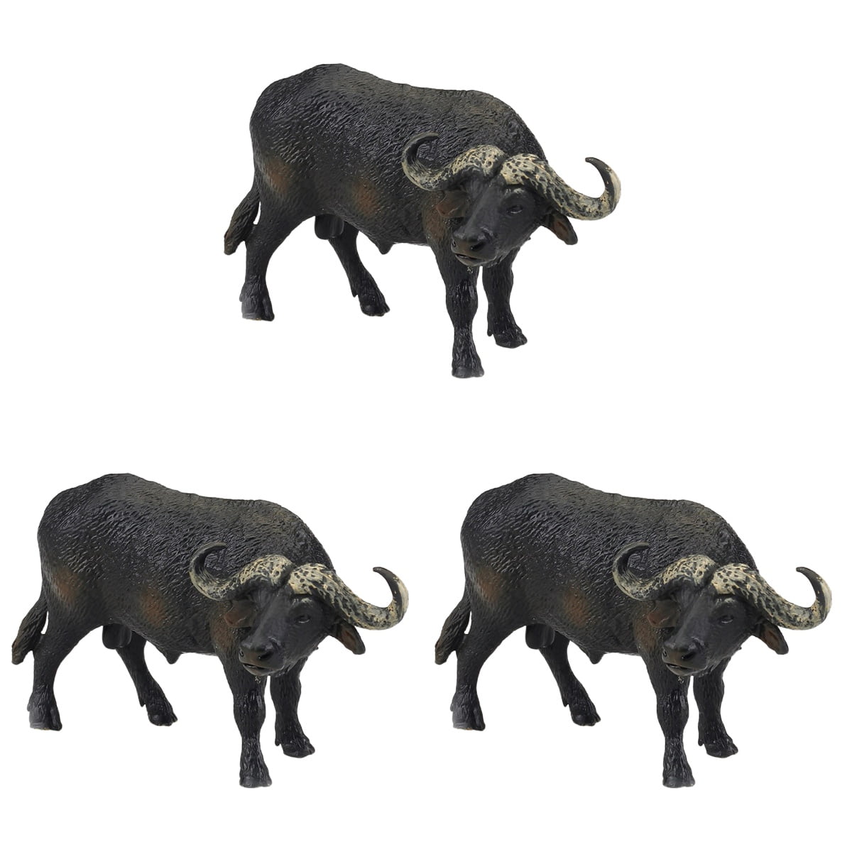 3 Pcs Model Animals Animal Model Showcase Display Toy Child 15*5cm ...