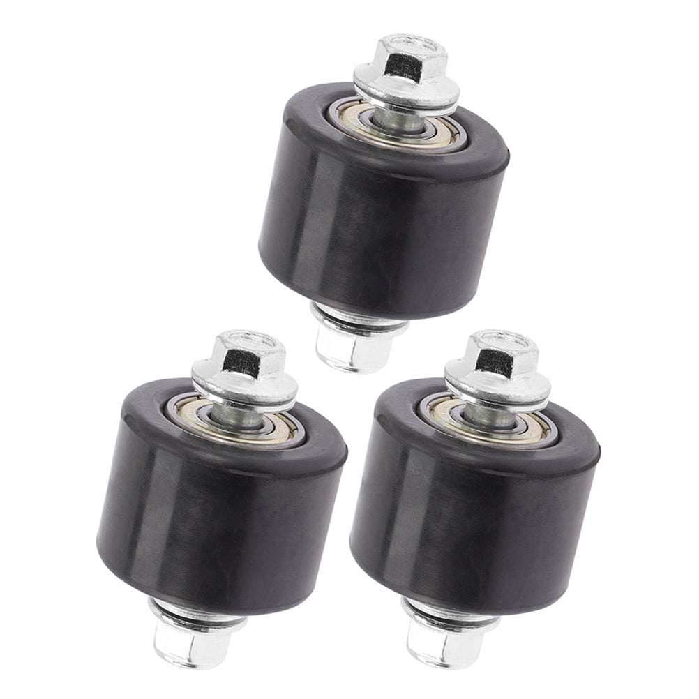 FOMIYES Motorcycle Adjuster Chain Tensioner Chain Tensioner Wheel Black ...