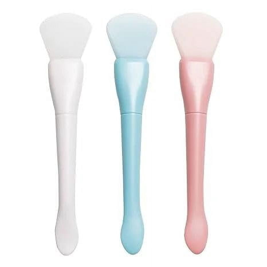 3 Pcs Multicolor Soft TSF6 Silicone Face Mask Brush Applicator for ...