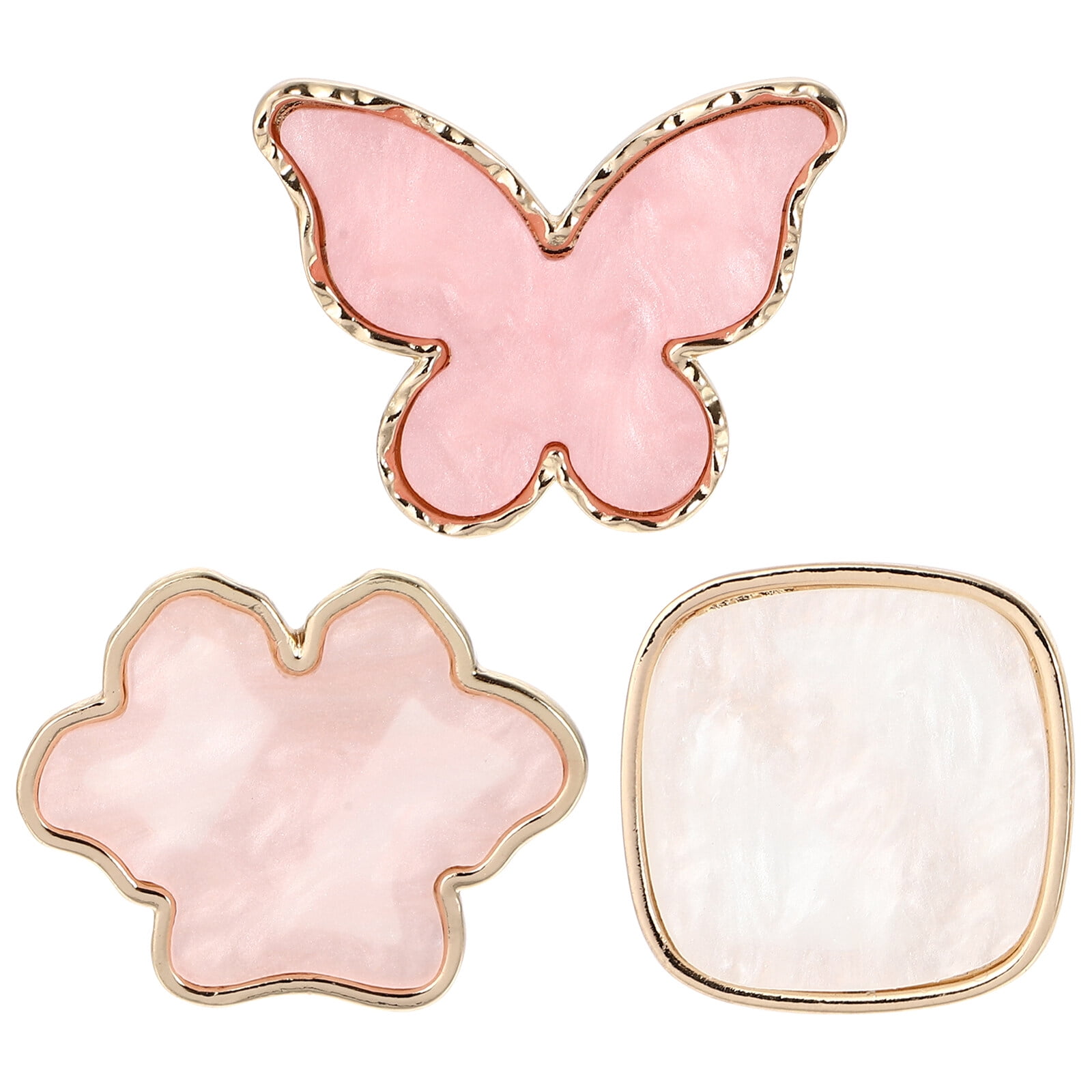 3 Pcs Nail Palette Spoons Silverware Teaspoons Pastry Polish The Ring ...