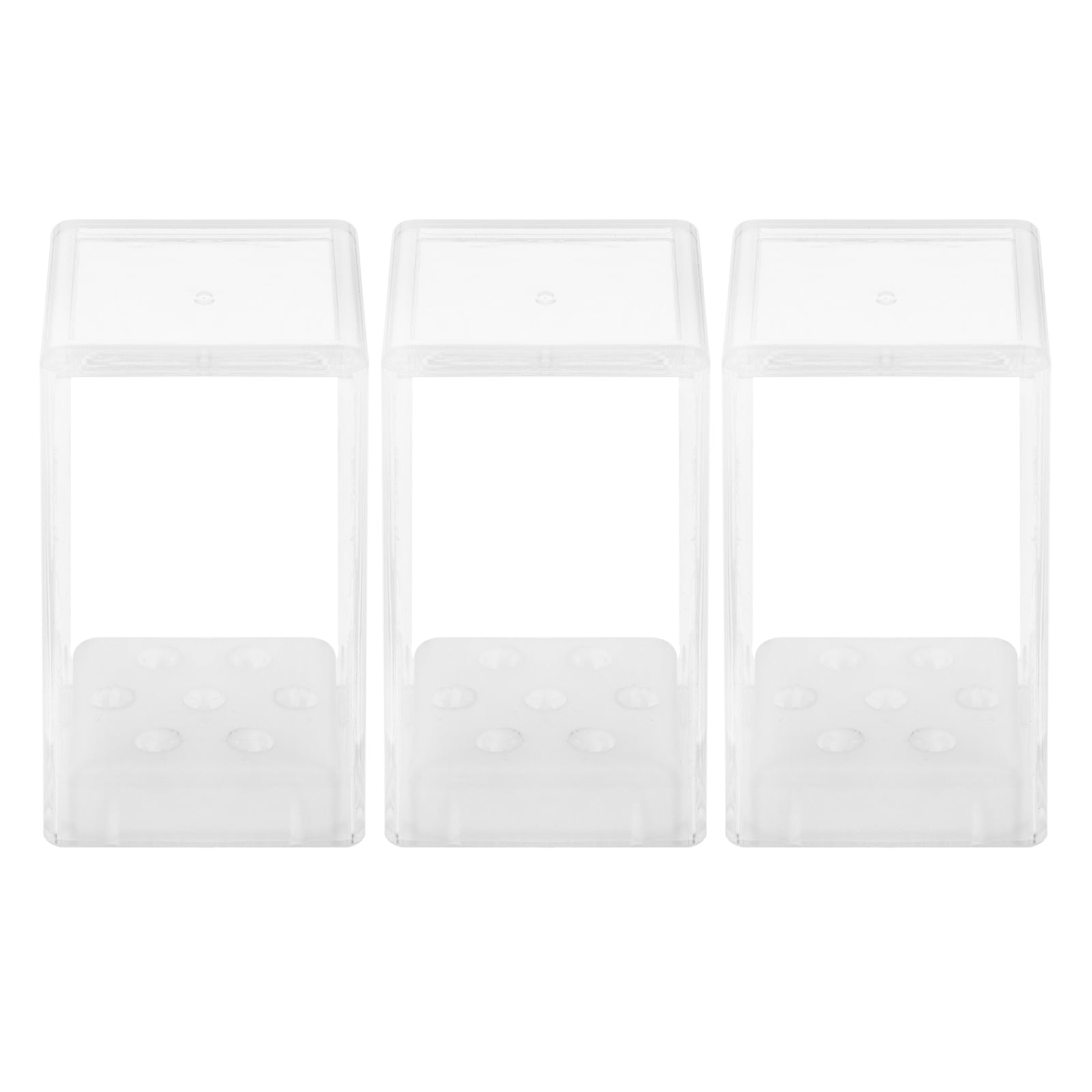 3 Pcs Nail Polish Organizer Polishing Bit Holder Collector Drill Miss ...