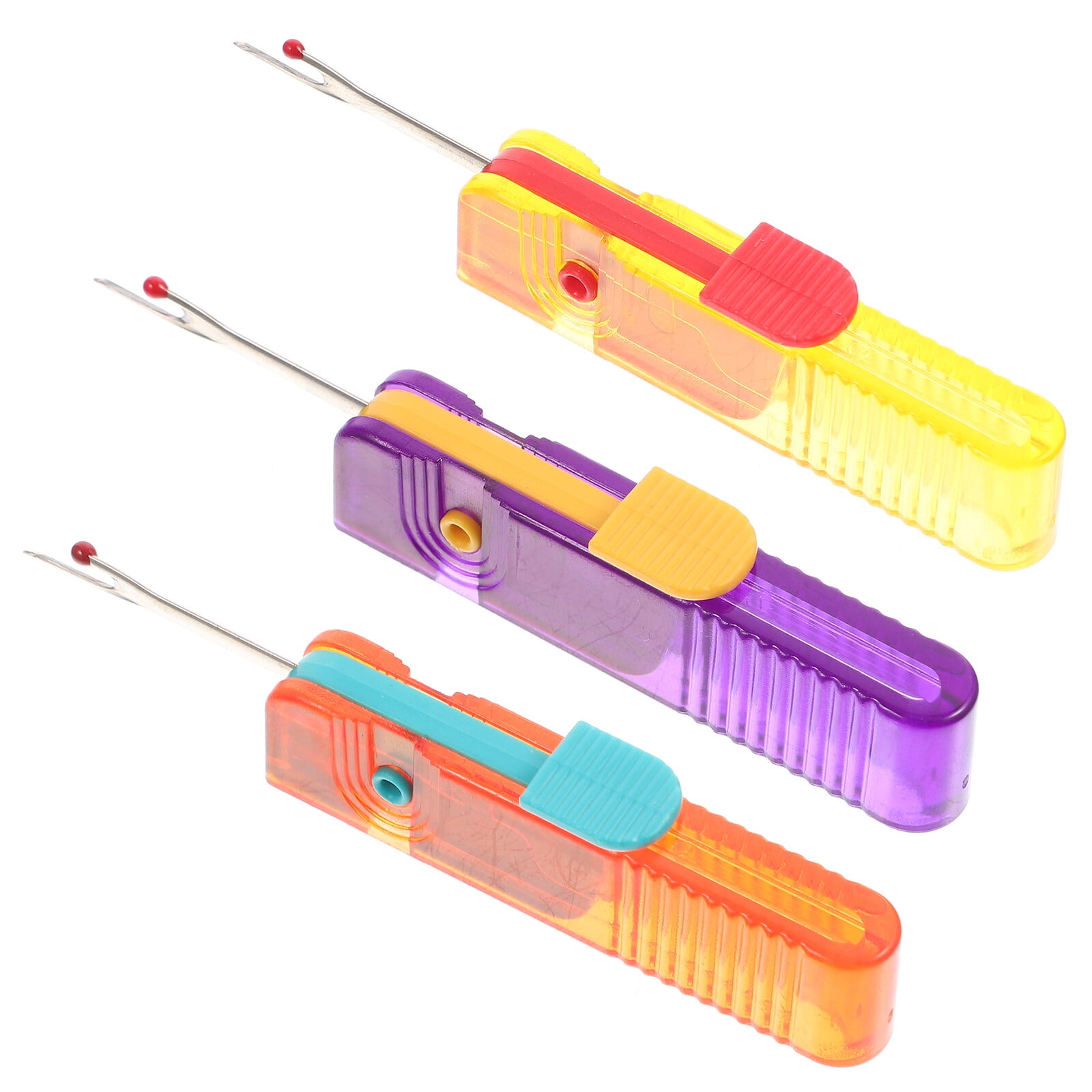 3 Pcs Needle Threaders Large Sewing Needles Seam Ripper DIY Tool Kit ...