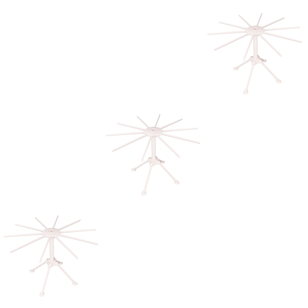 3 Pcs Noodle Drying Rack Collapsible Clothes Stand Noodles Racks for ...