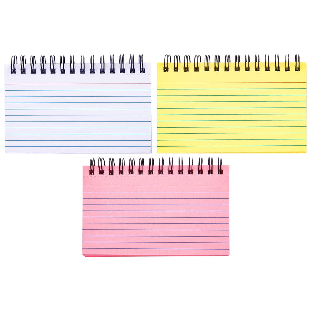3 Pcs Note Pads Office and Supplies Small Notebook Notepad Lined ...