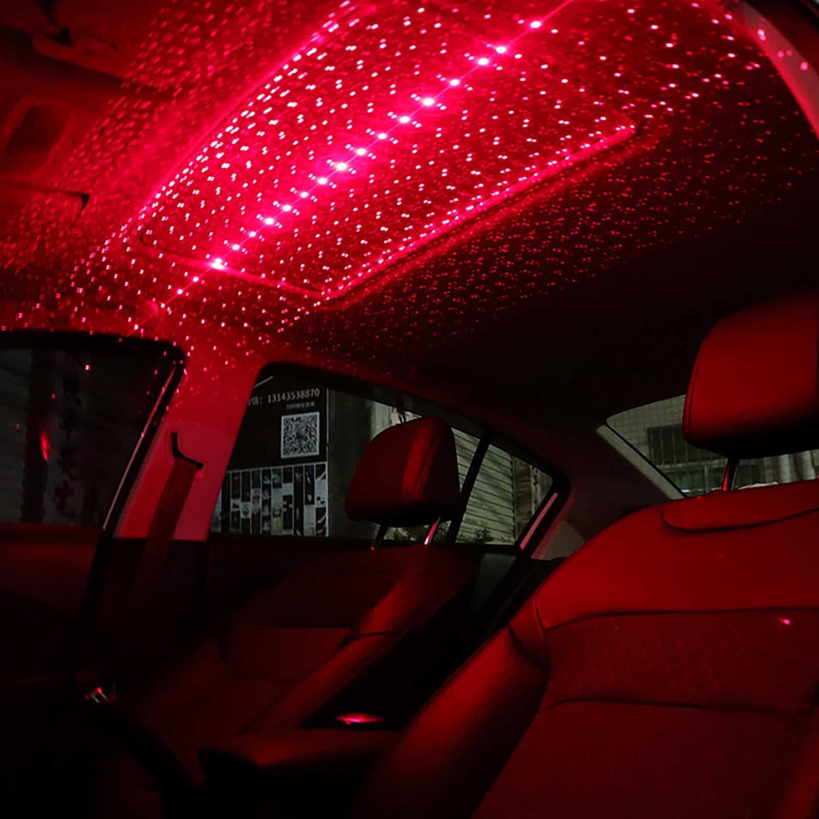 3 Pcs Of LED Projector Star Sky Ceiling Light Car Decoration USB ...