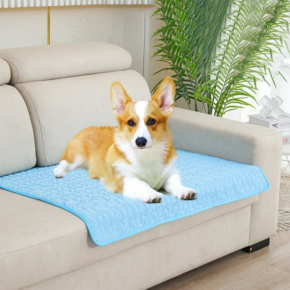 3 Pcs Of Pet Cold Mat For Dogs Cats-Ice Silk Dog Cold Mats, Portable ...