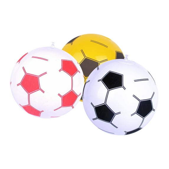 3 Pcs PVC Soccer Ball Footballs for Kids Inflatable Soccer Ball with ...