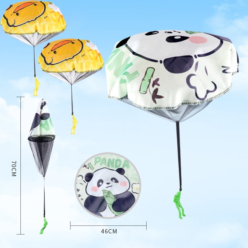 3 Pcs Parachute Toys, Mini Army Men Parachute Toys for Kids, Children's ...