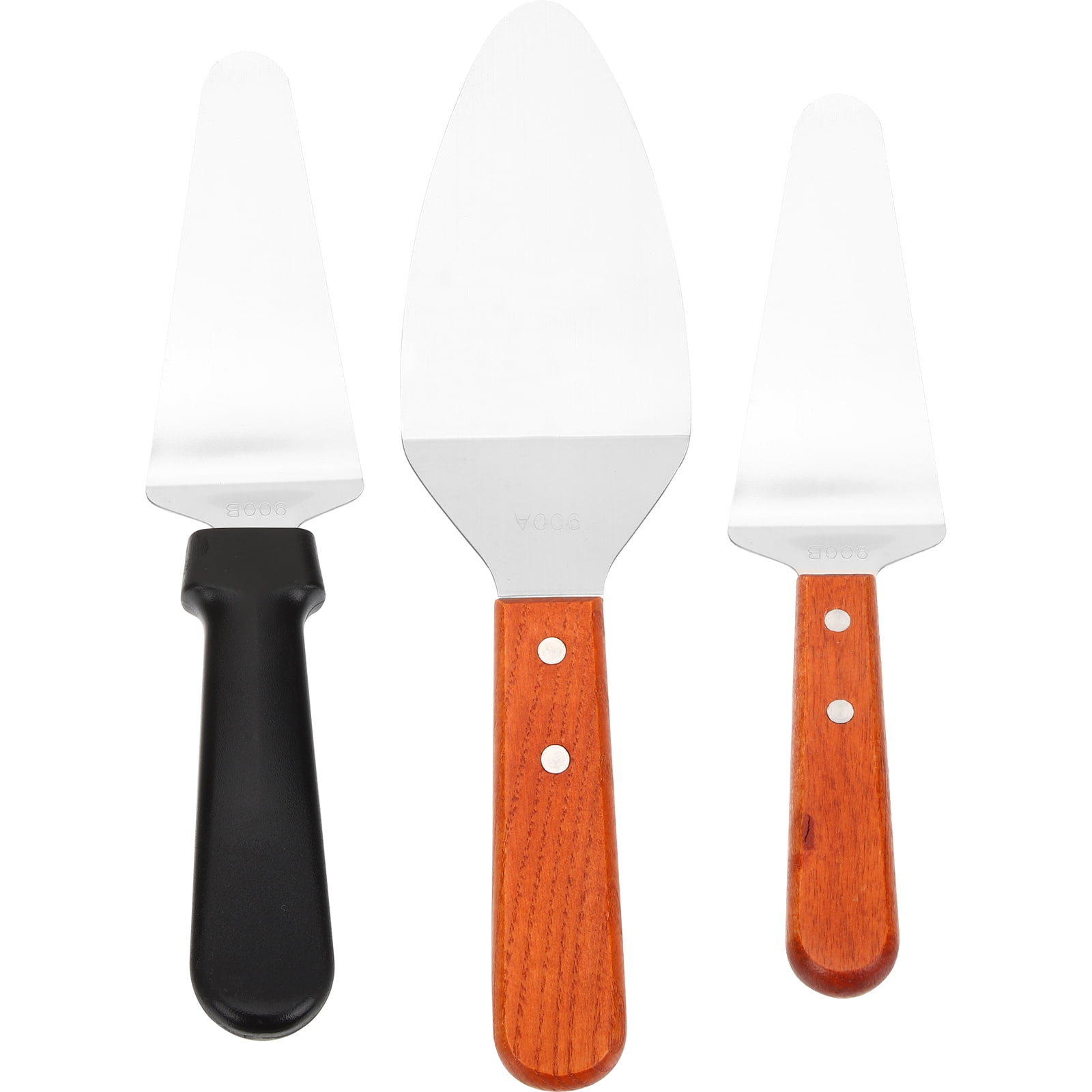 3 Pcs Pasties Cake Leveler Food Flipper Scraper Serving Spatula Pie ...