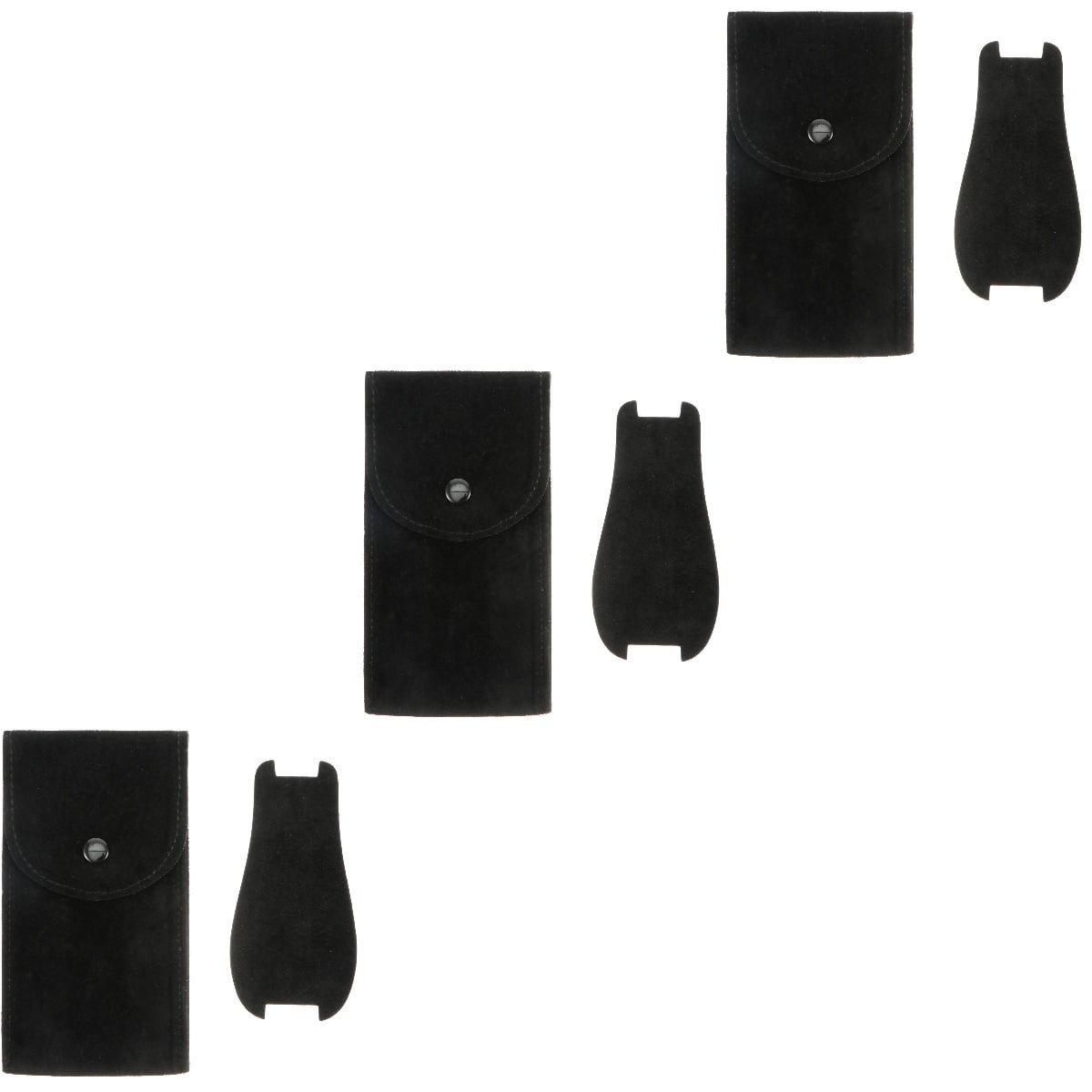 3 Pcs Pearl Fleece Watch Bag Straps for Men Duffle Travel Organizer ...