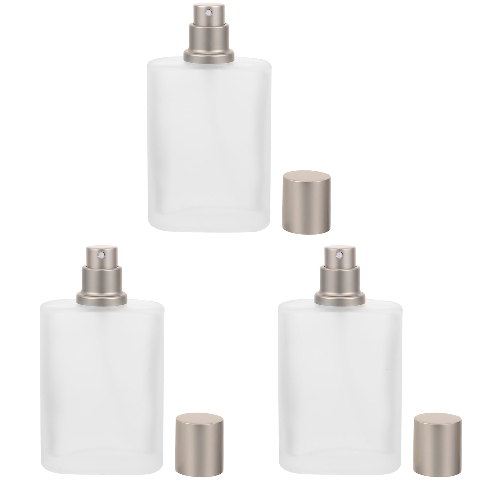 3Pcs 50ml Refillable Spray Perfume Bottles Cosmetic Fine Mist Container ...