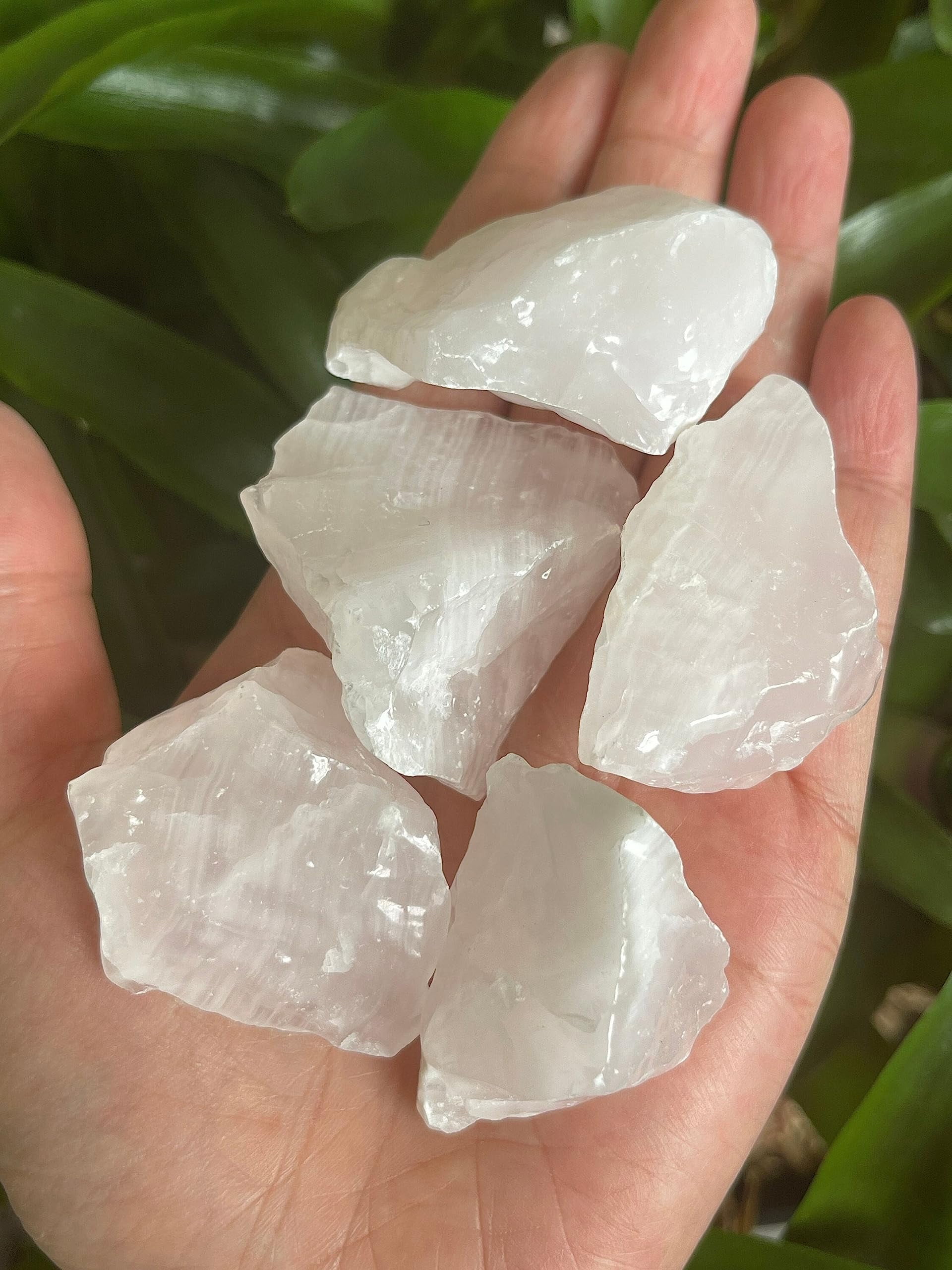3 Pcs Pink Calcite Rough Natural Stones, Raw Calcite Crystals (Pink ...
